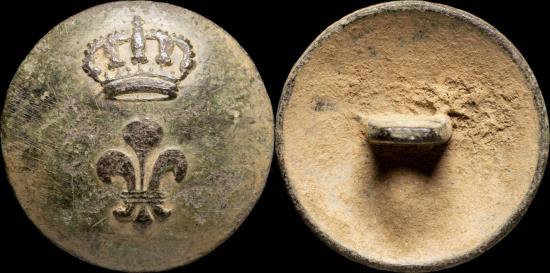 Button Milicias, Spanish Independence War, 21 mm. | Ancient Coins