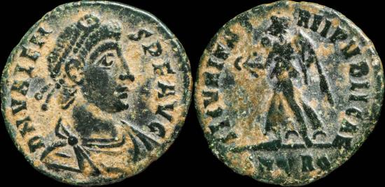 Valens - SECVRITAS REIPVBLICAE, Roma - 19 mm / 2.57 gr. | Ancient Coins