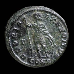 Constantine I - GLORIA EXERCITUS, Constantinople (rare) - 19 mm / 3.17 gr.