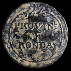 Button Provincial of Ronda - Spanish army, Napoleonic wars - 22 mm.