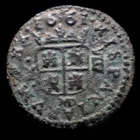 1661, 8 Maravedis Philip IV, Madrid Mint. - 20 mm / 1.70 gr. | Ancient ...
