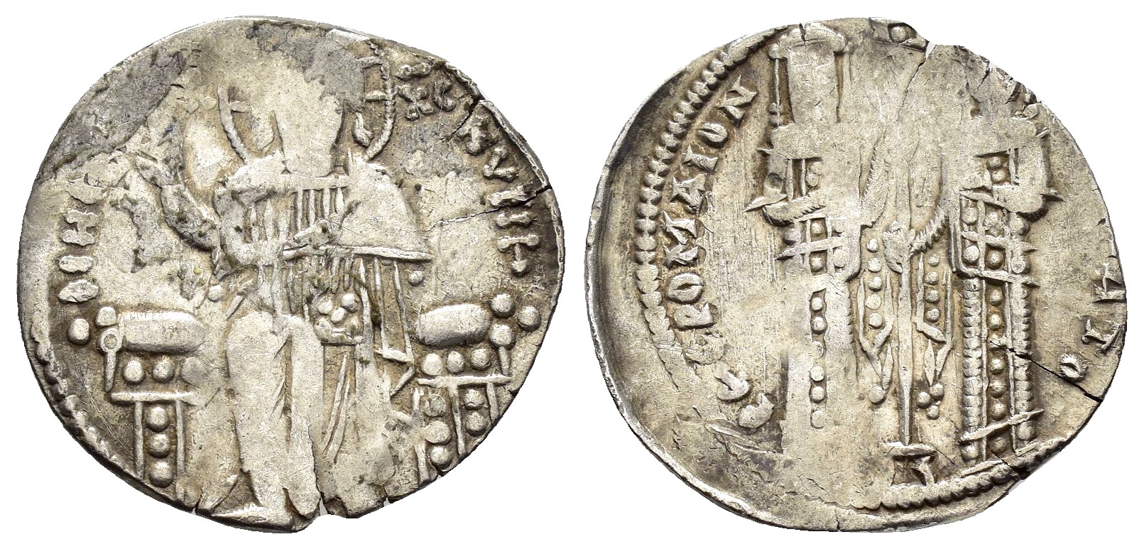 ANDRONICUS II PALAEOLOGUS with MICHAEL IX (1295-1320).Constantinople ...
