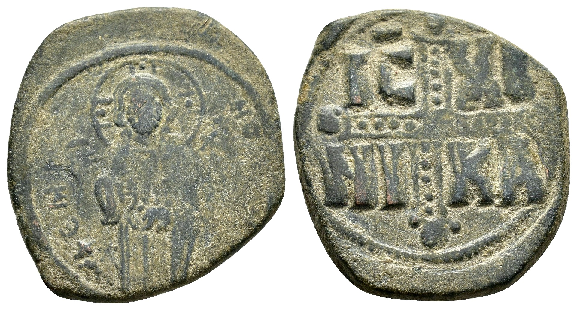 MICHAEL IV .(1034-1041).Anonymous Class C.Constantinople.Follis.