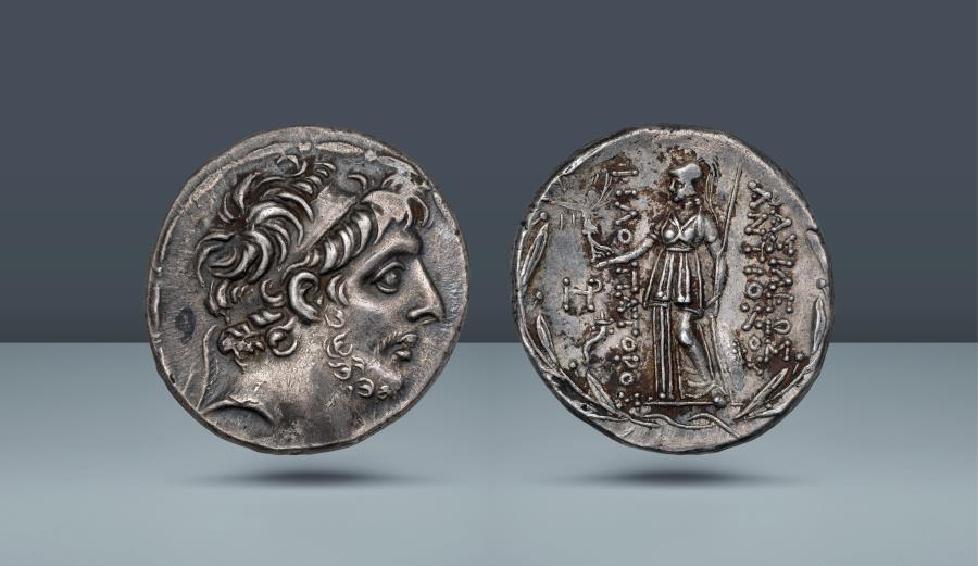SELEUCID KINGDOM. Antiochus IX, Kyzikenos. 114-95 BC. AR Tetradrachm ...