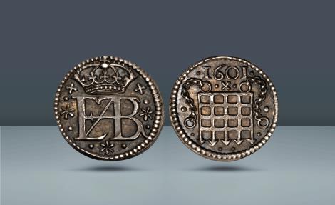 United Kingdom, England. Elizabeth I, 1558-1603. London, 1601 AD, AR ...