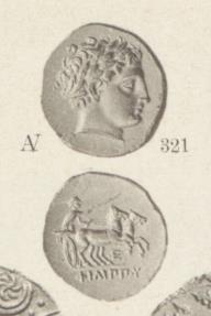 Kingdom of Macedonia, Macedon. Philip II (posthumous), 359-336 BC ...