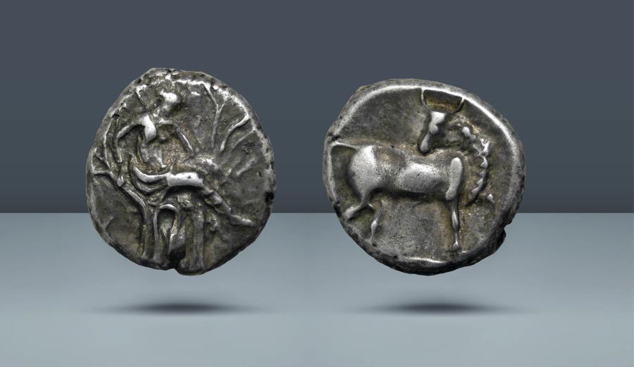 CRETE. Gortyna. c. 300 BC. AR Stater. From the Phaistos Hoard 1953 ...