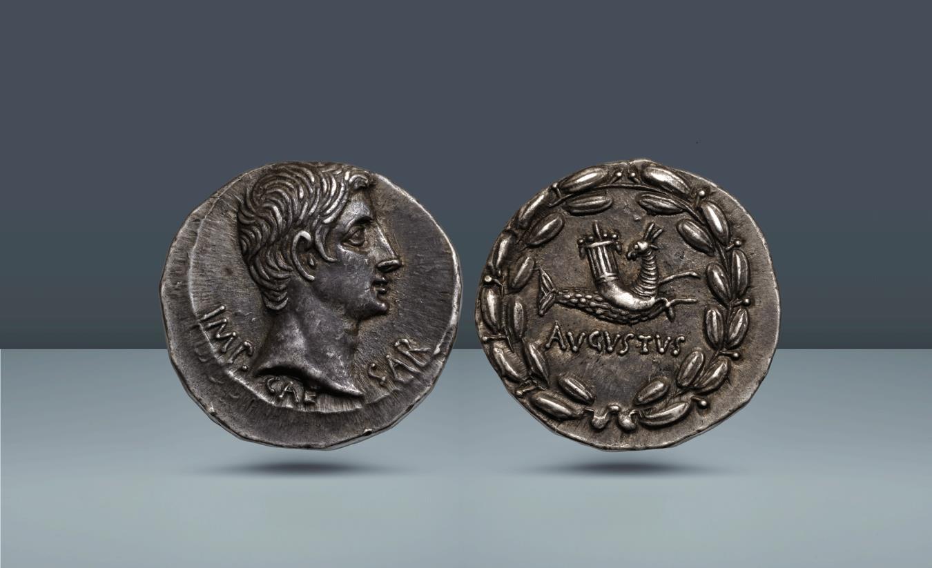 Roman Empire, Ionia. Augustus, 31 BC - 14 AD. Ephesus, c. 25 BC , AR ...