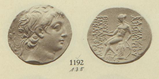 Seleucid Empire, Asia Minor. Demetrius II, Nicator. First reign, 146 ...