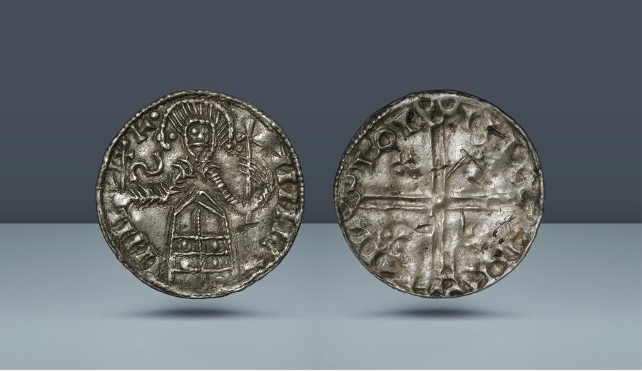 KINGS OF DENMARK. Svend Estridsen. 1047-1074 AD. Lund or Roskilde. AR ...