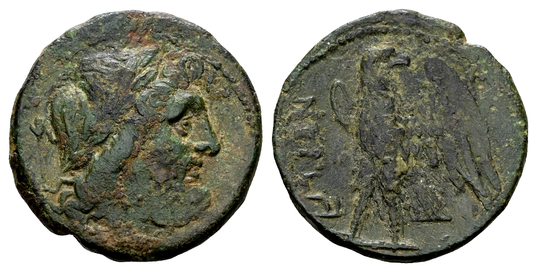 Italy, Bruttium, The Brettii. AE (21 mm, 5.97 gram) 3rd century BC