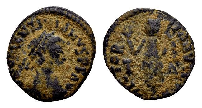 Valentinian III AD 425-455, AE Nummus (13mm, 1.05 gram) Rome | Roman ...