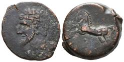 KINGS OF NUMIDIA. Pb Unit. Massinissa or Micipsa. 148-118 BC.