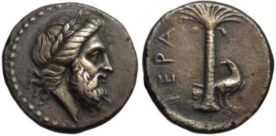 19th C. BMC electrotype - Hierapytna AR stater - Crete | Ancient ...