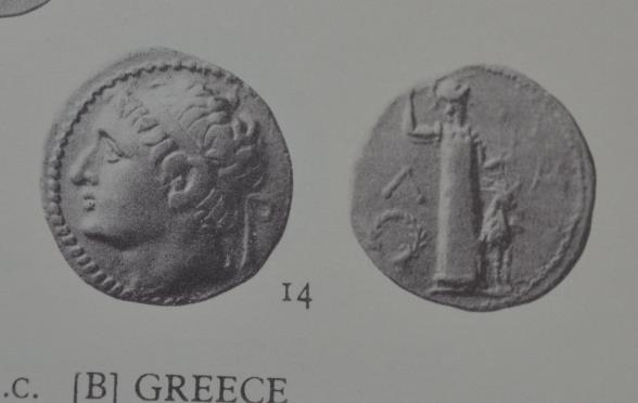 19th C. BMC electrotype - Kleomenes III AR tetradrachm - King of Sparta