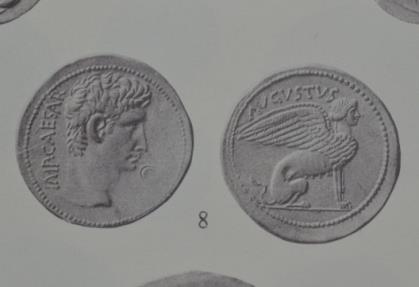 19th C. BMC electrotype - Augustus AR cistophorus - Sphinx | Ancient ...