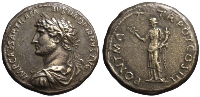 Electrotype Copy - Hadrian AR medallion of 7 denarii - Rare | Ancient ...