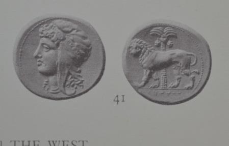 19th C. BMC electrotype - Carthage AR tetradrachm - Dido & Lion