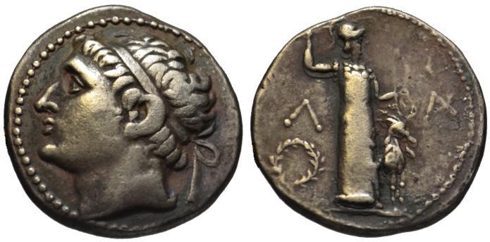 19th C. BMC electrotype - Kleomenes III AR tetradrachm - King of Sparta