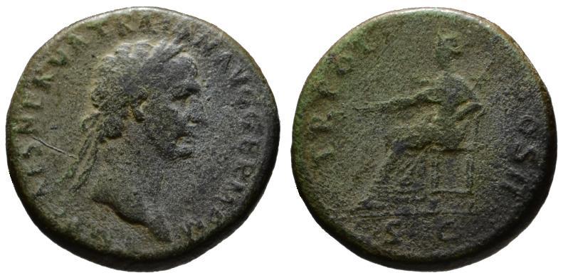 Trajan AE sestertius - PAX seated | Roman Imperial Coins