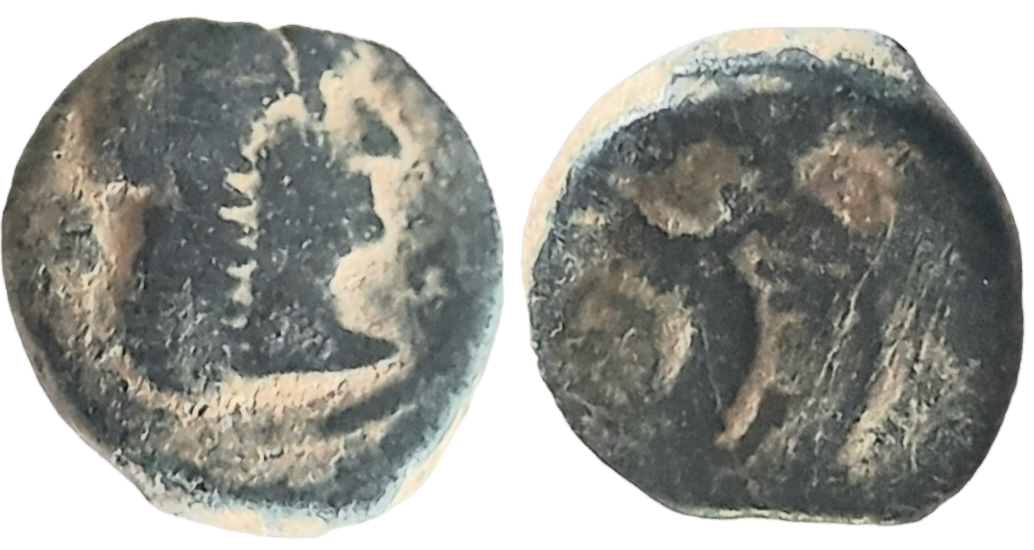 NABATAEA. Syllaeus and Aretas IV. 9-6 BC. | Greek Coins
