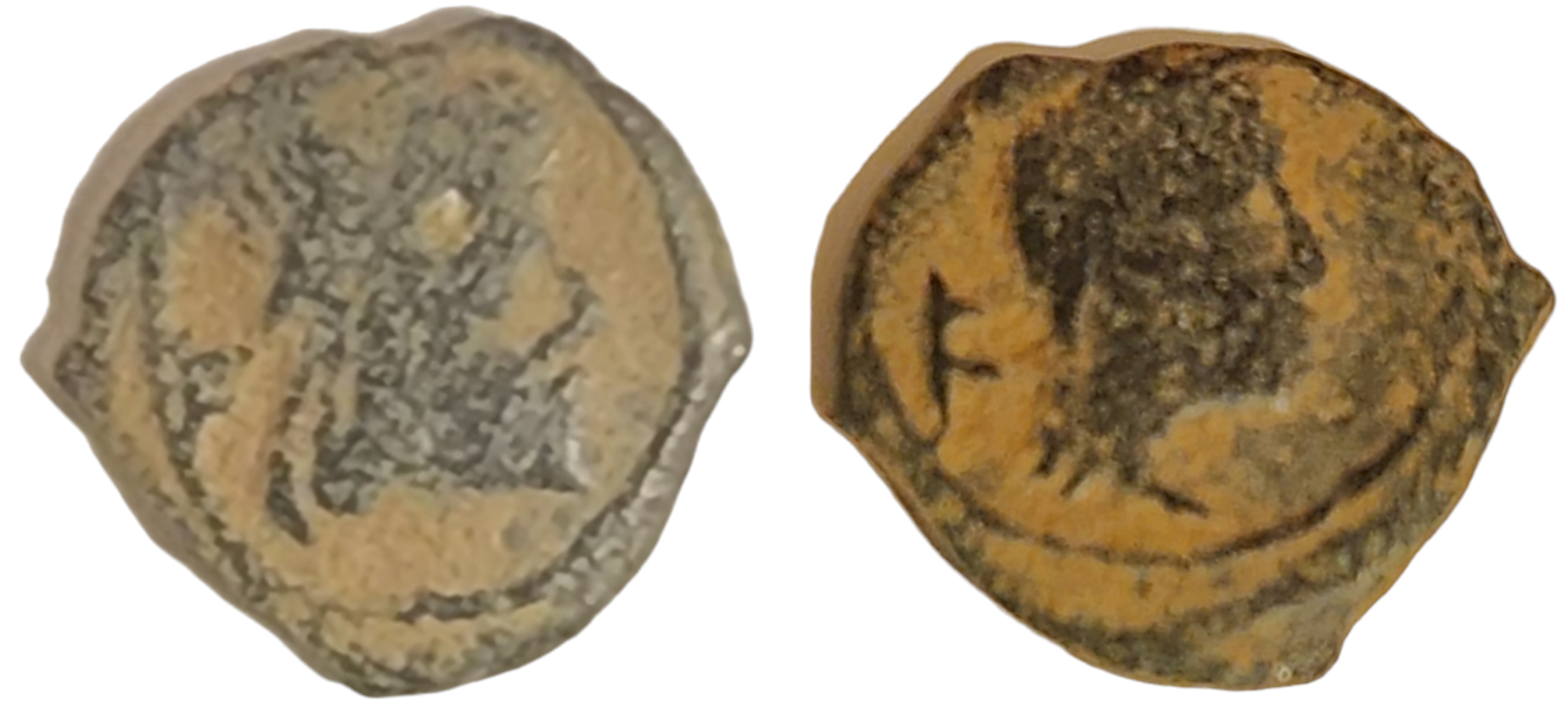 NABATAEA. Syllaeus and Shaqilat. 9-6 BC. Petra mint. | Greek Coins