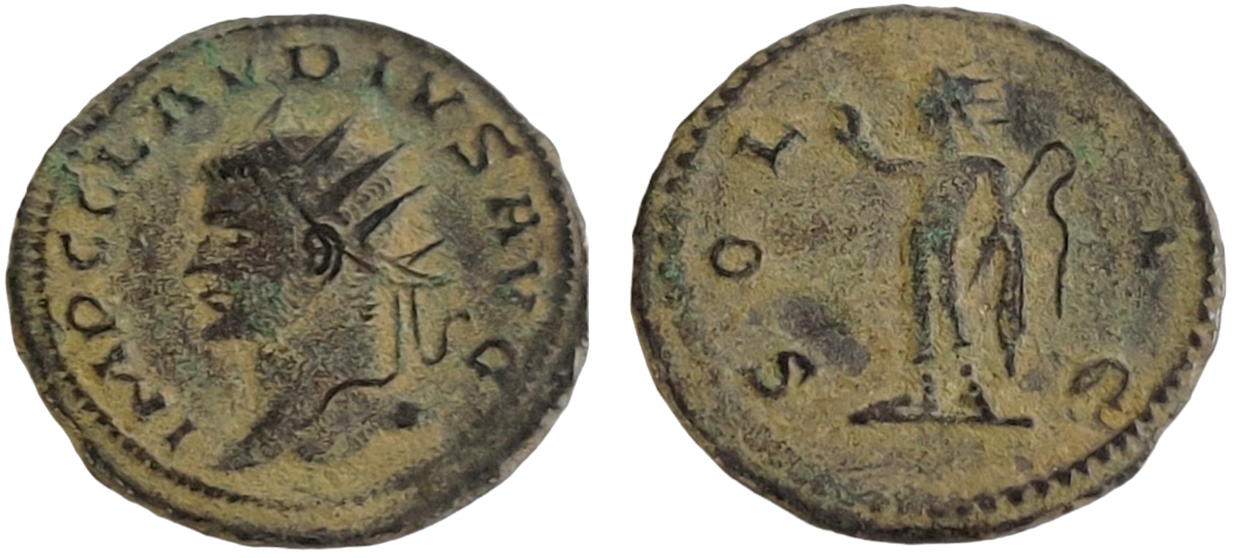 Claudius II Gothicus. A.D. 268-270. AE antoninianus | Roman Imperial Coins