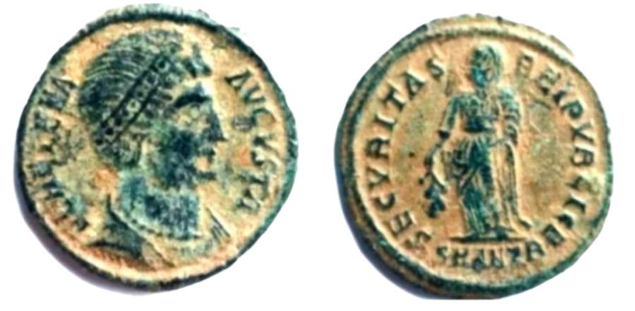 Helena. Augusta, 324-329 AD. AE Follis. | Roman Imperial Coins
