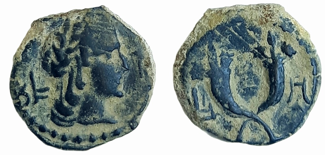 Nabataean Kingdom, Syllaeus and Aretas IV. 9-6 BC. | Greek Coins
