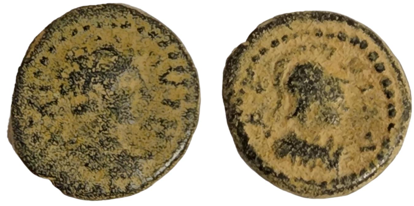 Decapolis. Commodus, as Caesar, Æ 15mm of Philadelphia.Very Rare