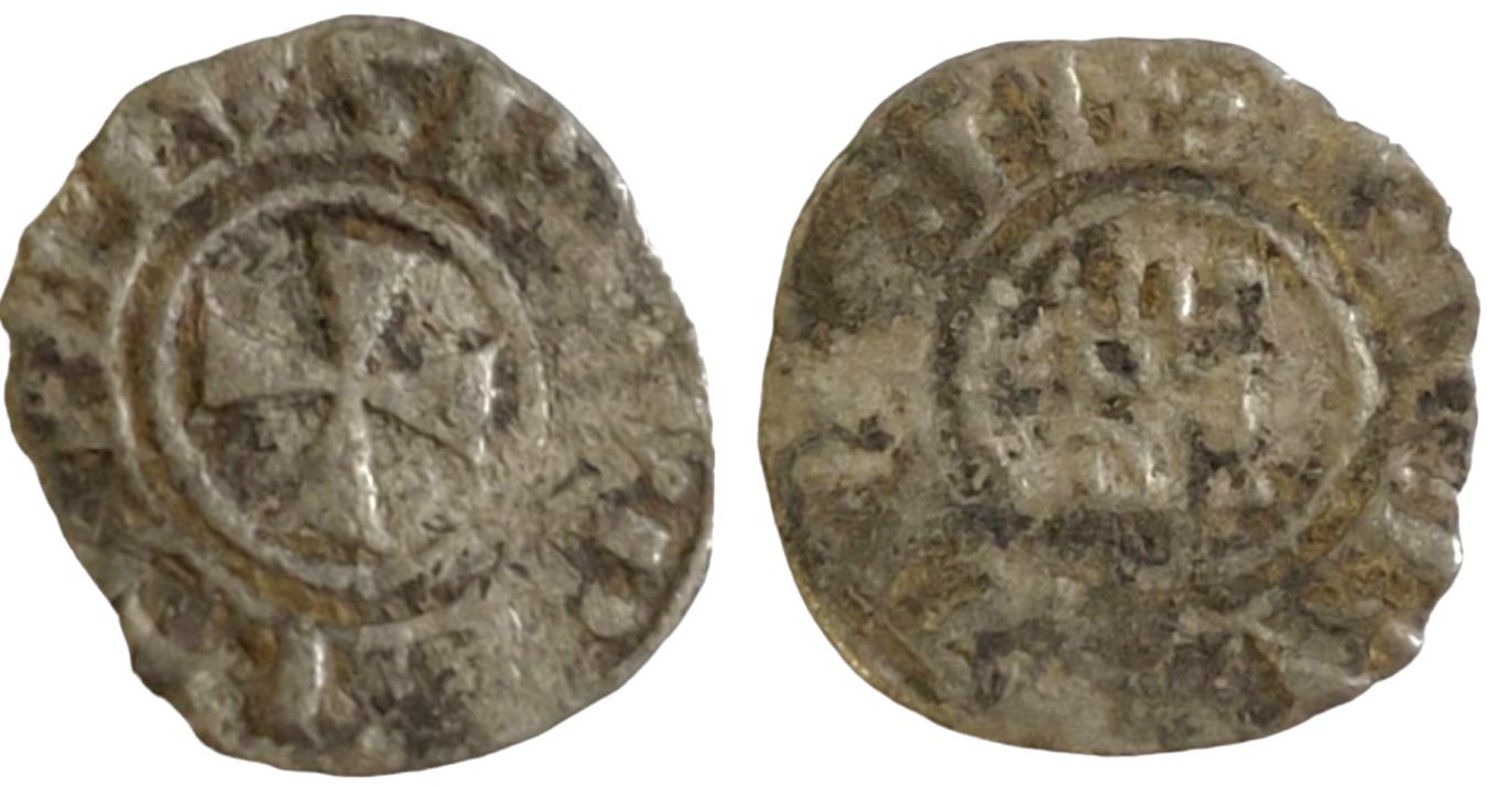 CRUSADERS, Latin Kingdom of Jerusalem. Baldwin III. 1143-1163. BI Denier