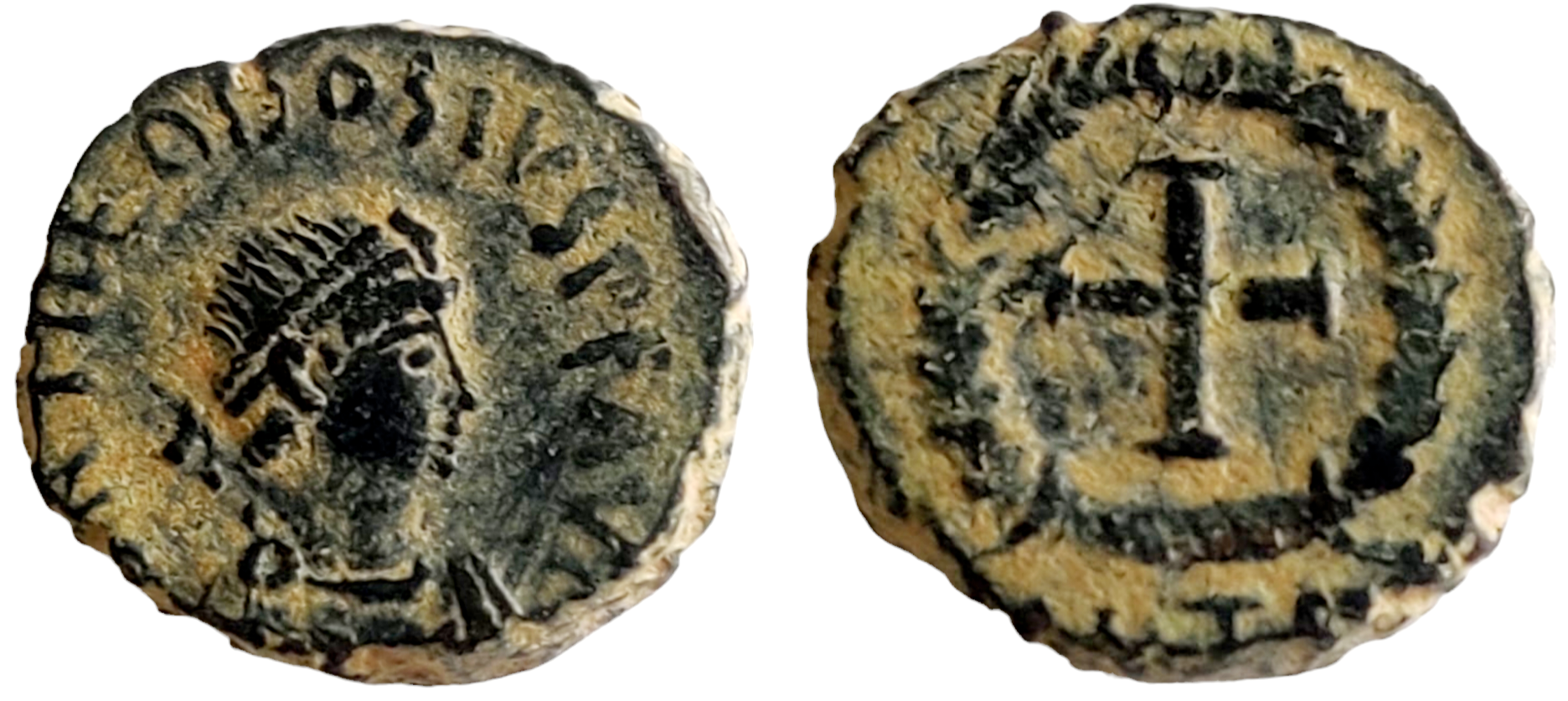 Theodosius II. A.D. 402-450. Æ nummus | Roman Imperial Coins