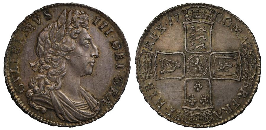 William III 1700 Halfcrown | European Coins
