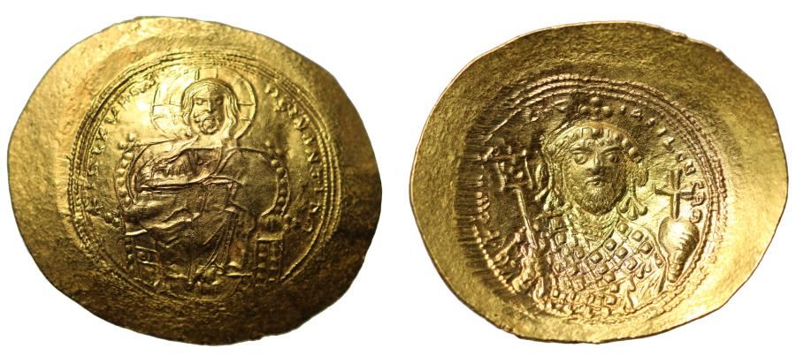 Constantine IX, Gold Histamenon Nomisma | Byzantine Coins