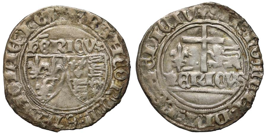 Anglo Gallic, Henry VI silver Grand Blanc, St Lô Mint | European Coins