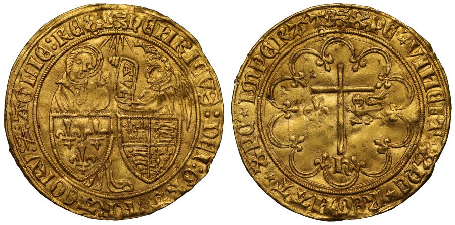 Henry VI gold Salut d'Or Rouen | European Coins