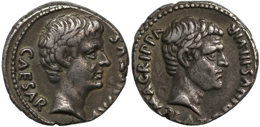 Augustus, Silver Denarius | Roman Imperial Coins