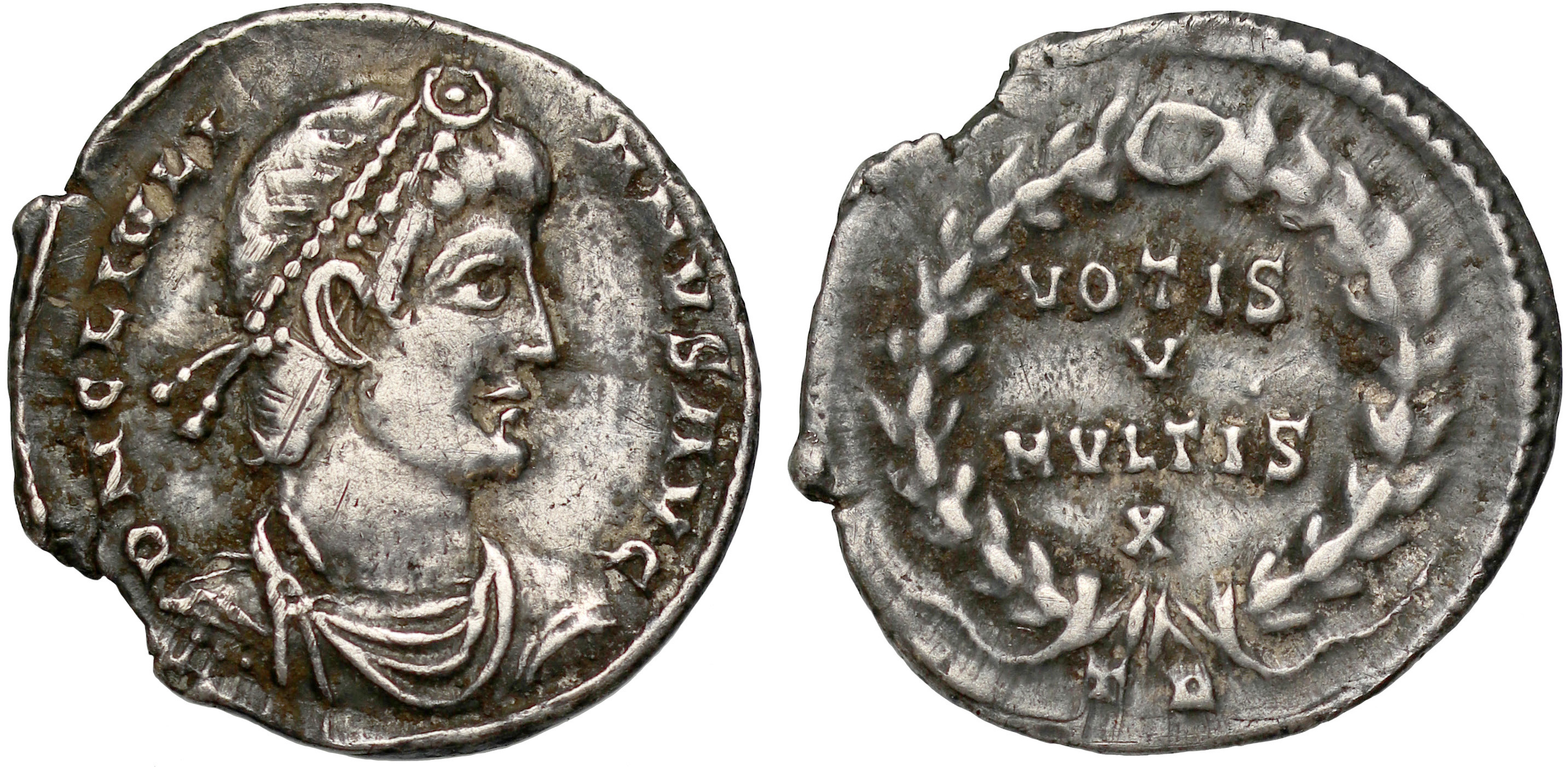 Julian II, silver Reduced Siliqua. | Roman Imperial Coins