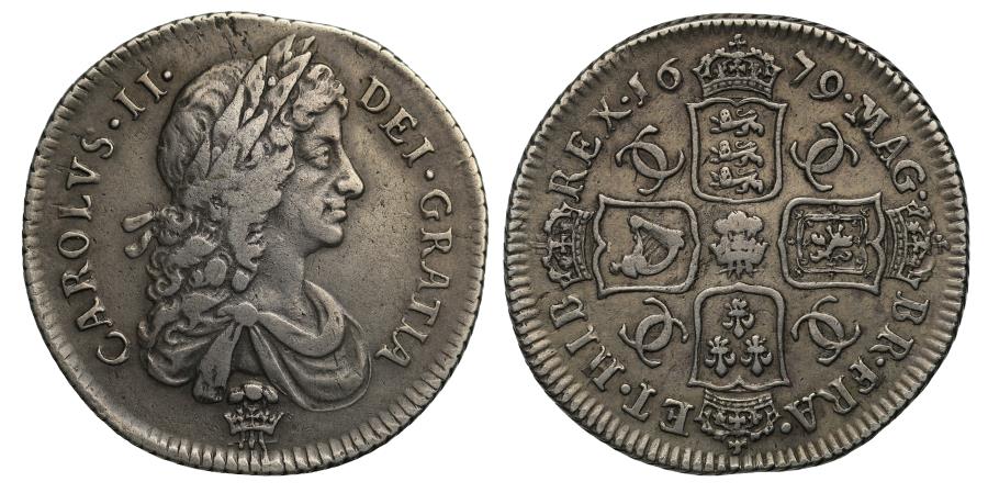 Charles II 1679 Shilling | European Coins