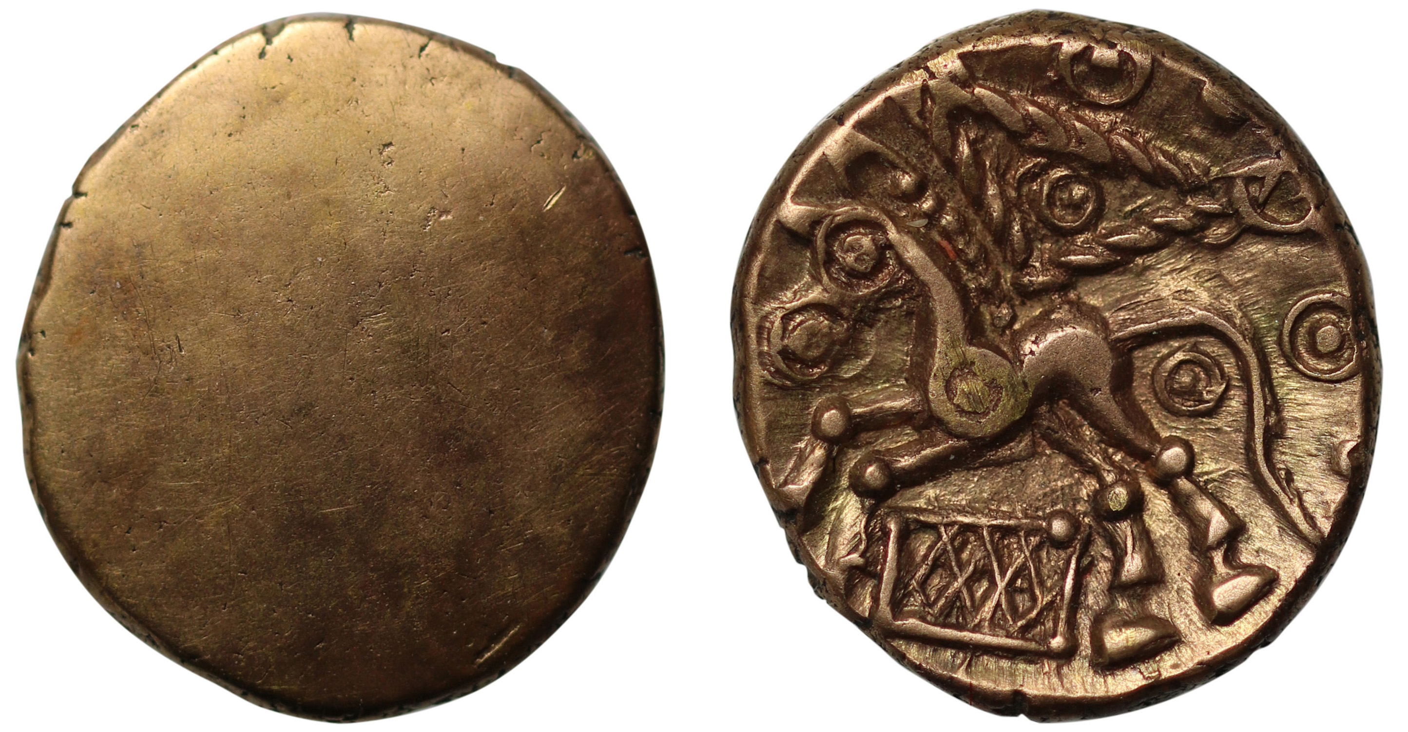 Ancient British, Cantiaci, gold Quarter-Stater. | Celtic Coins