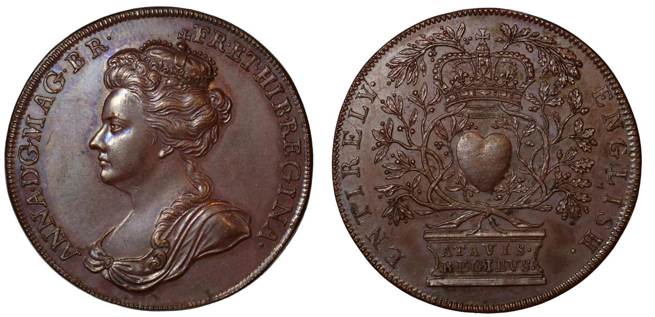 Accession of Queen Anne, 1702. | Tokens & Medals