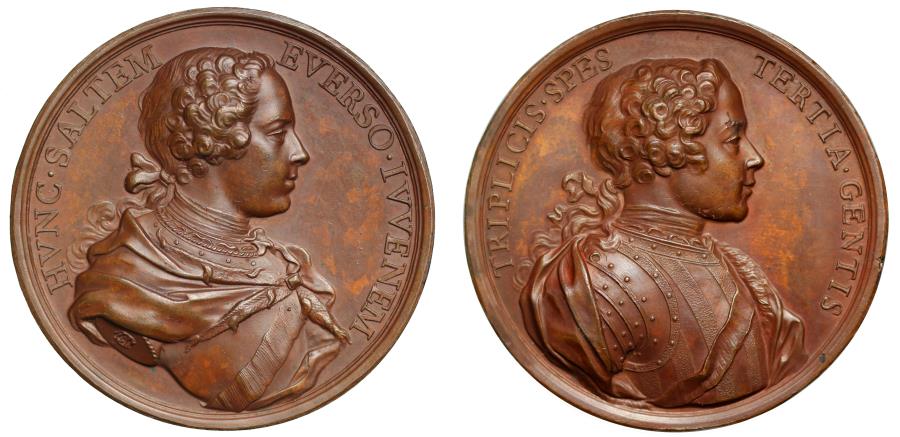 Legitimacy of Jacobite Succession, 1738. | Tokens & Medals