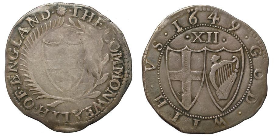 Commonwealth 1649 Shilling, first date | European Coins