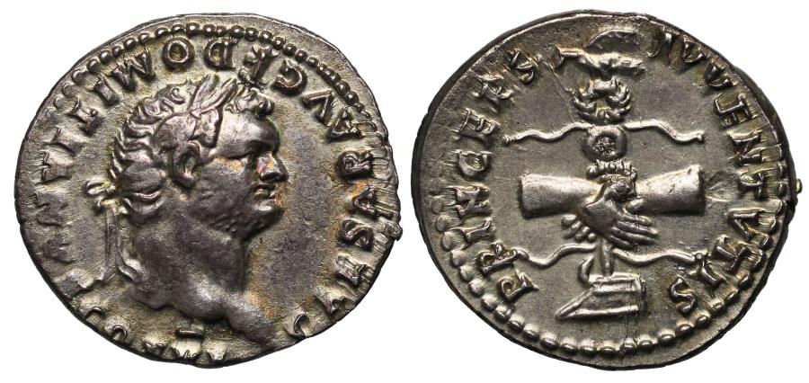 Domitian, Silver Denarius | Roman Imperial Coins