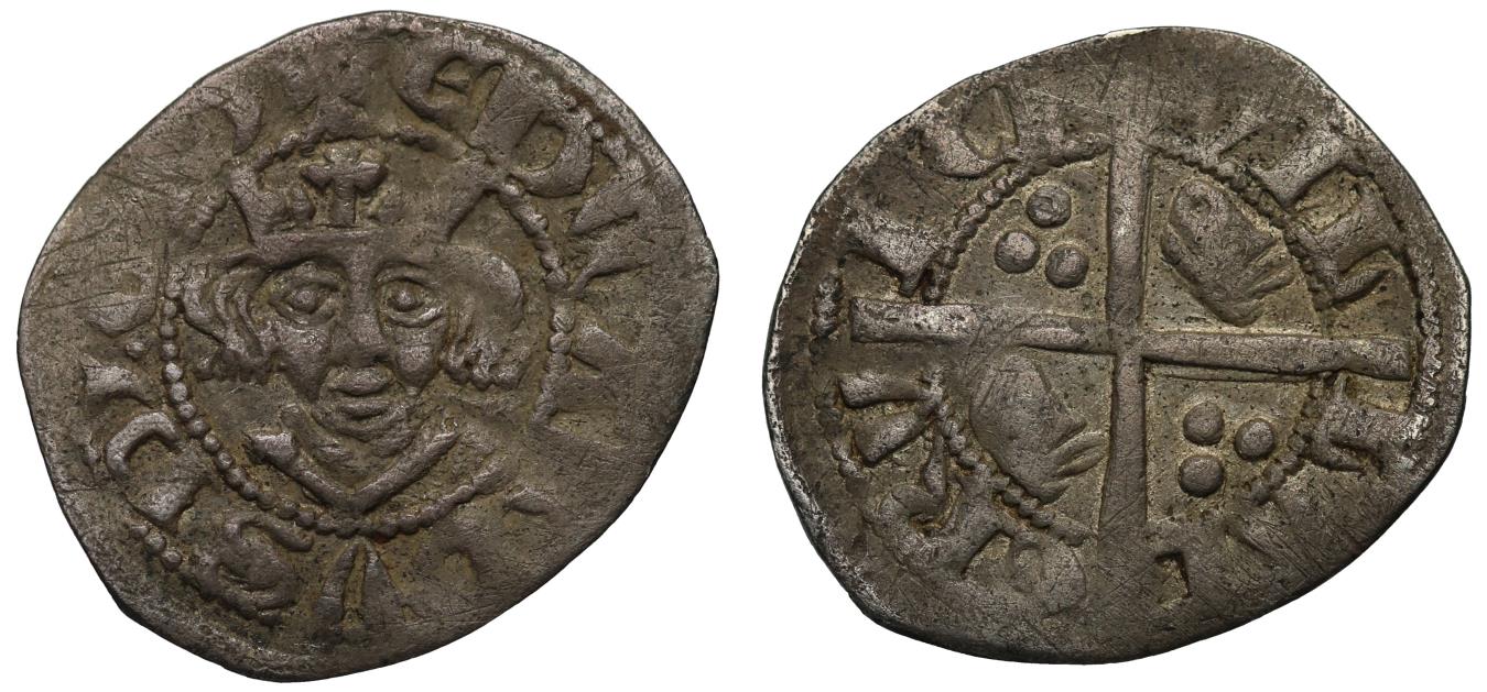Edward III (1327-77), silver Halfpenny, first coinage (1327-35 ...