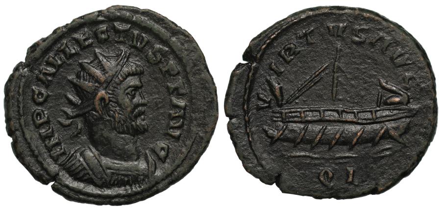 Allectus, AE Quinarius | Roman Imperial Coins