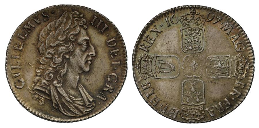 William III 1697 Shilling | European Coins