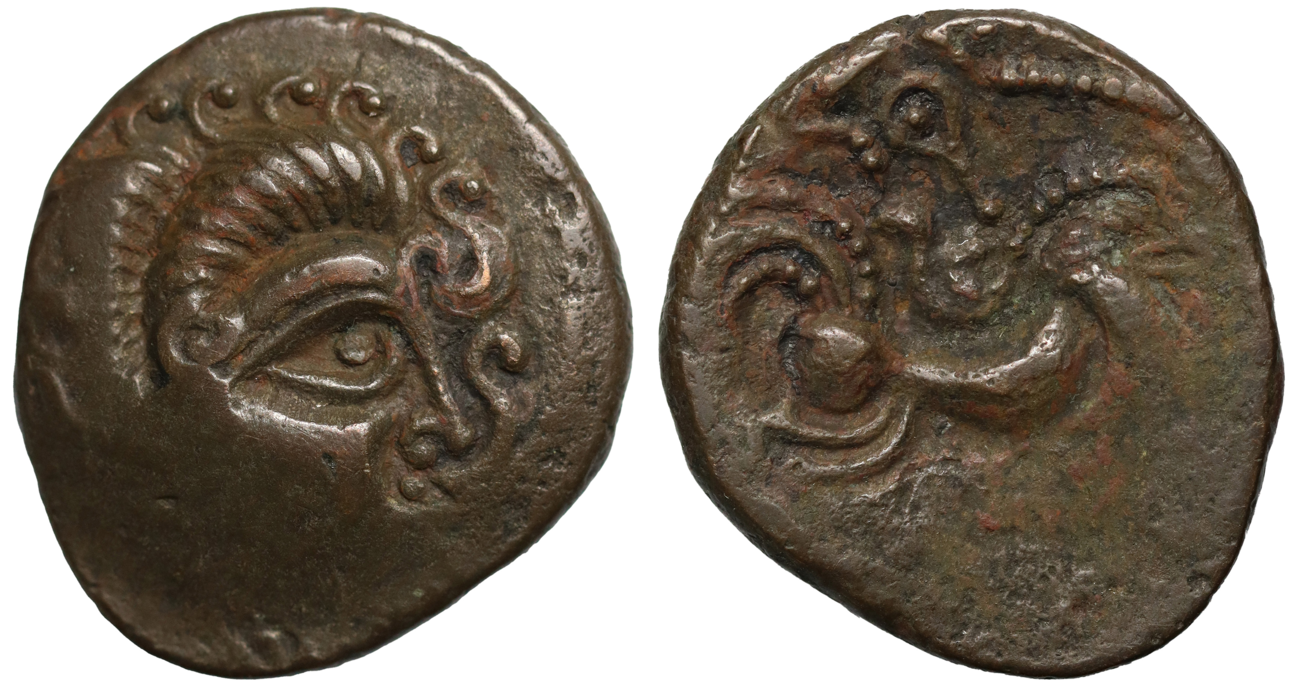 Celtic, North-western Gaul, Armorica, The Coriosolites, c. 100-50 BC ...
