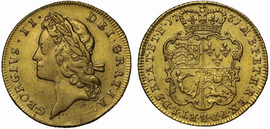 George II 1731 Guinea, second young head | European Coins