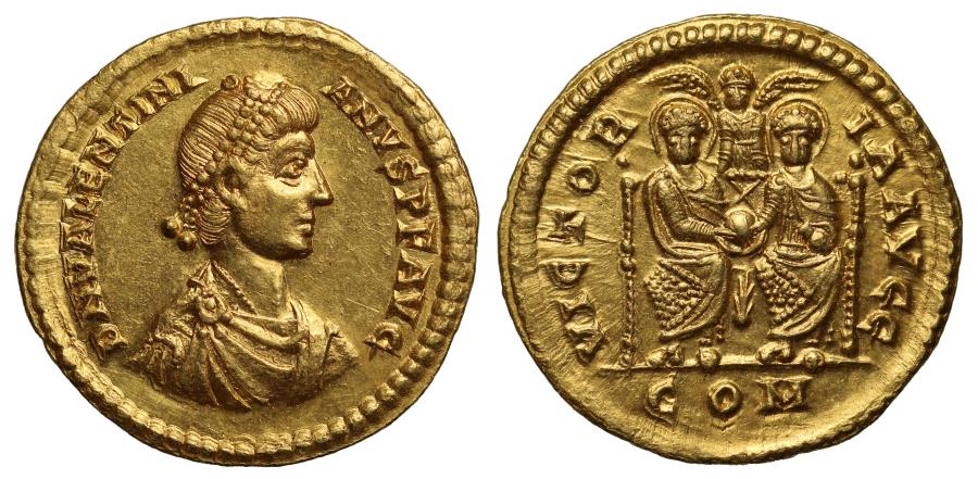 Valentinian II, Gold Solidus | Roman Imperial Coins